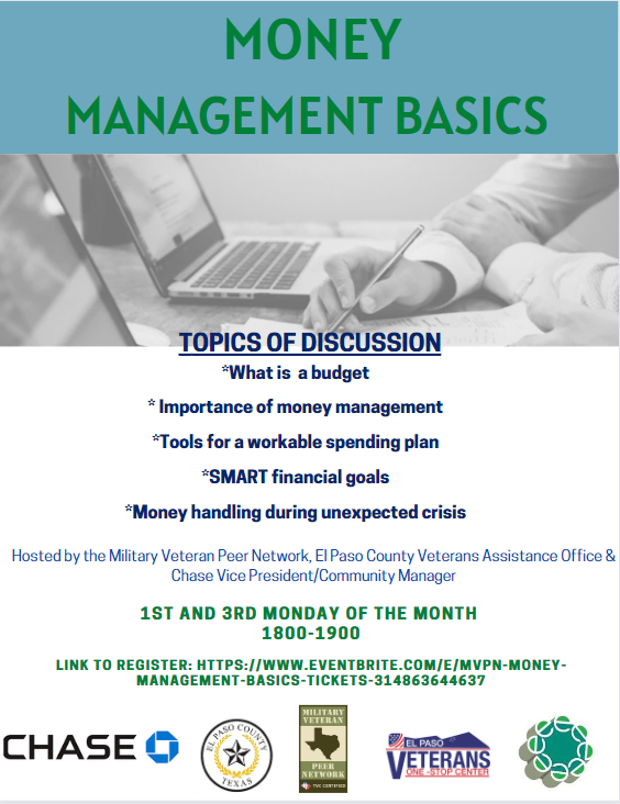 Money Management Basics - El Paso Veterans One-Stop Center Money Management Basics - El Paso Veterans One-Stop Center
